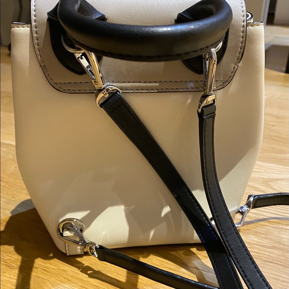 Dkny Lex Leather Small Convertible Mini Backpack - Gem